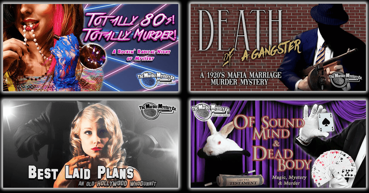 Murder Mystery Show Themes | The Murder Mystery Company in Dallas